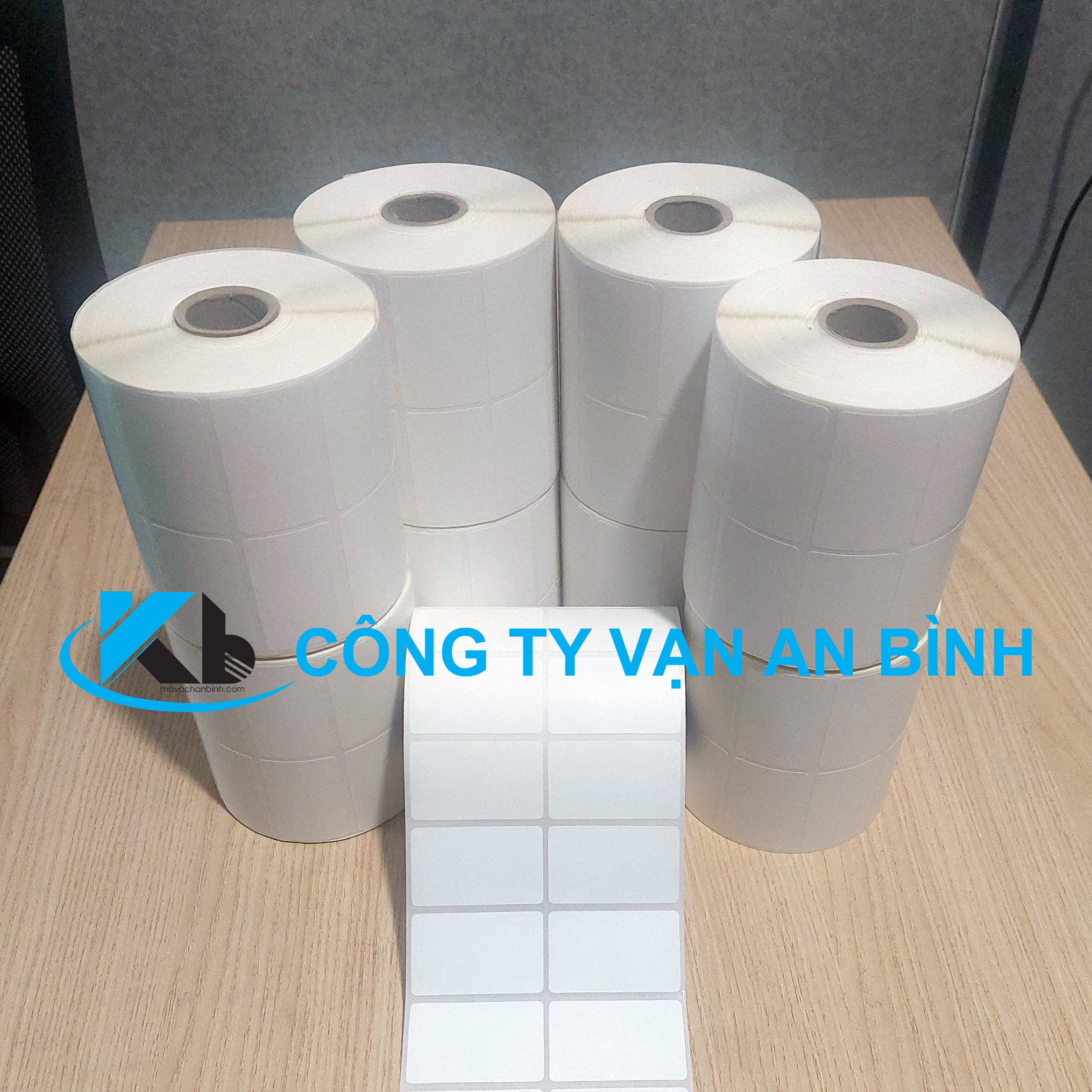 GIẤY DECAL NHỰA PVC 50MM X 40MM